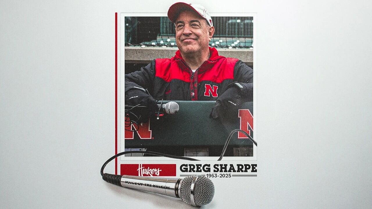 Husker Nation mourns death of Greg Sharpe