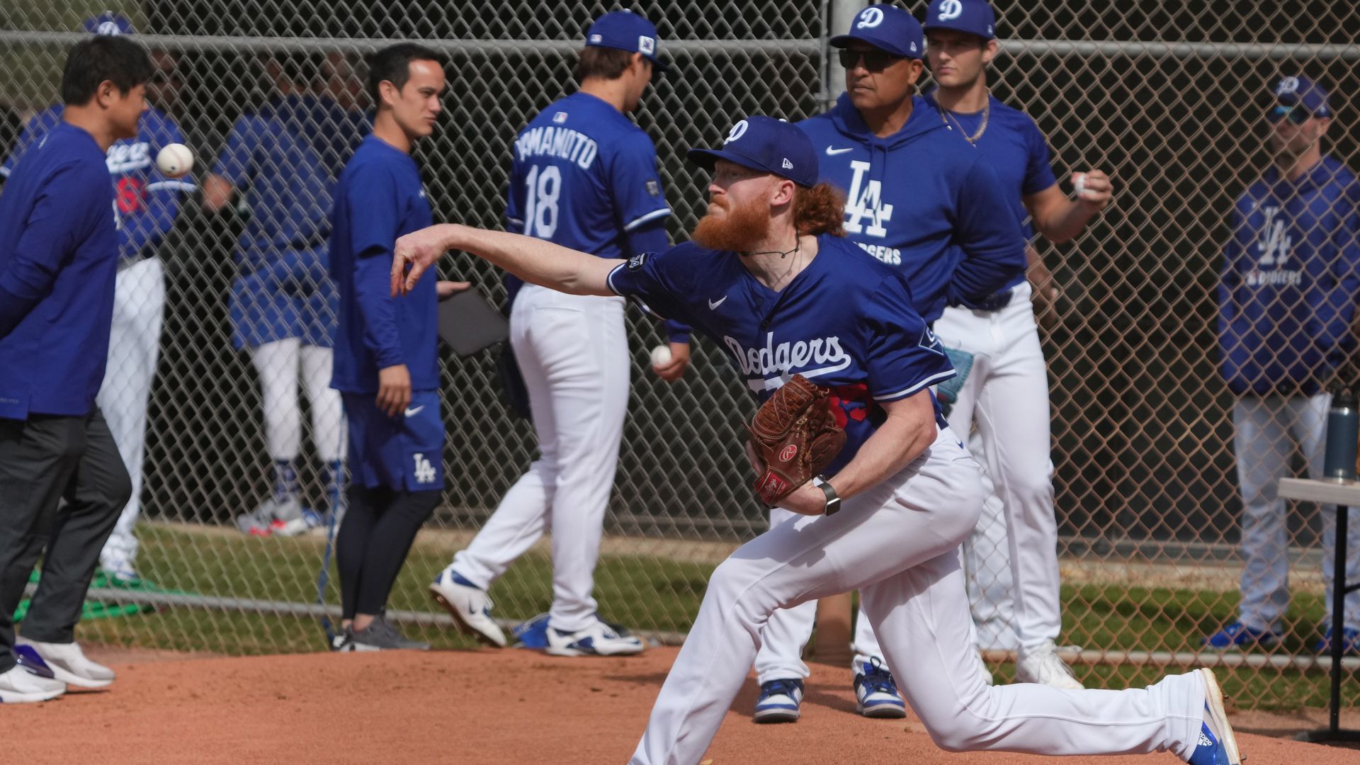 Dustin May battled back, now competing for rotation spot