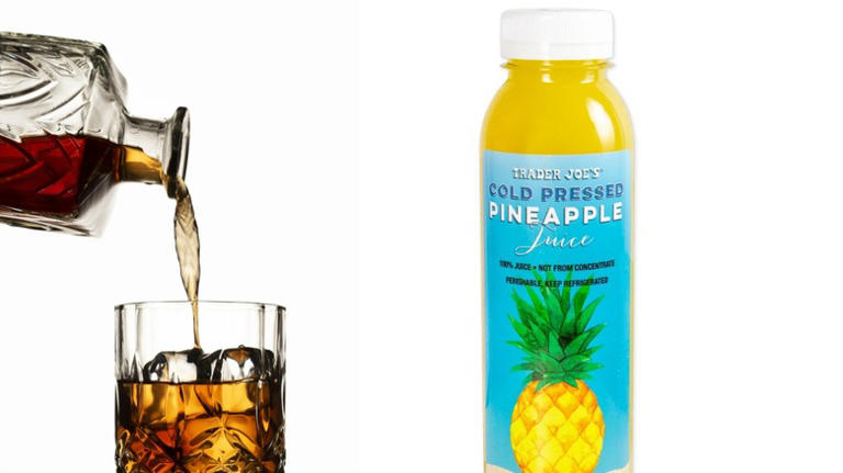 15 Liquor Pairings To Turn Your Trader Joe's Drink Into A Cocktail