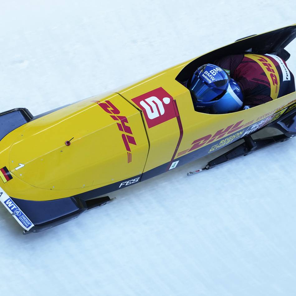 Francesco Friedrich und Lisa Buckwitz feiern Bob-Weltcuptitel