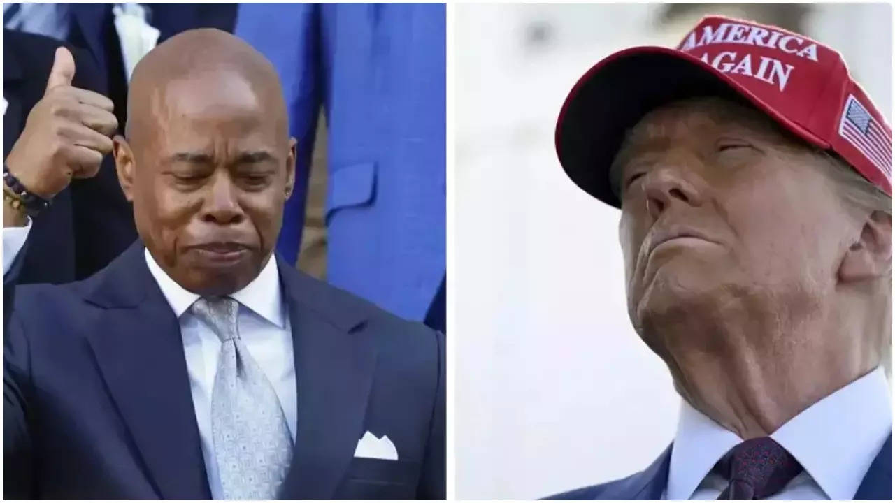 How NYC mayoral candidates are using Adams-Trump relationship to rally ...