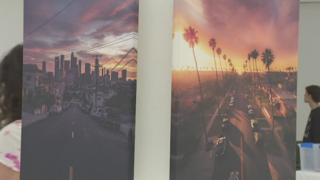 RISE LA 2025 DTLA art show benefits wildfire recovery