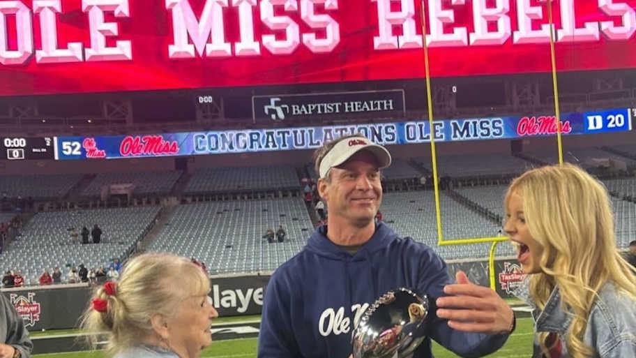 Lane Kiffin has ‘best nite ever’ with daughter Landry and her Ole Miss ...