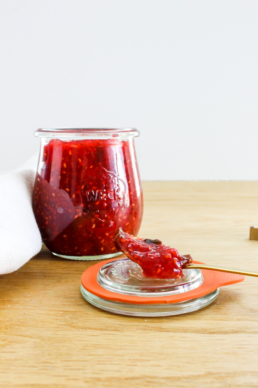 Raspberry Jalapeno Jam
