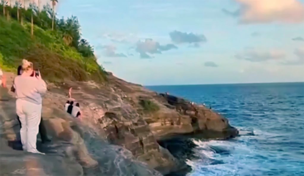 Tourist’s Cliff Jump Death Caught on Video in Hawaii
