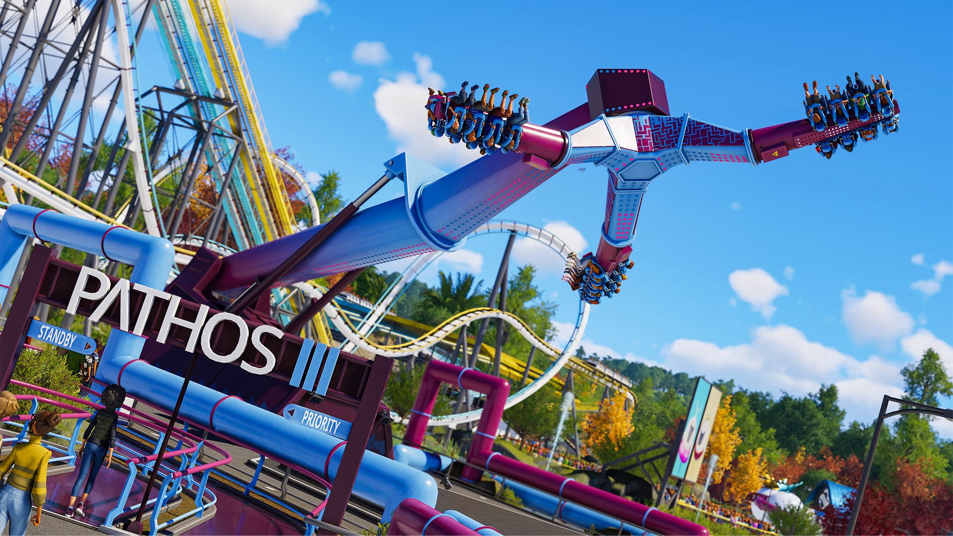 Planet Coaster 2's latest update adds synchronised rides, customisable ...