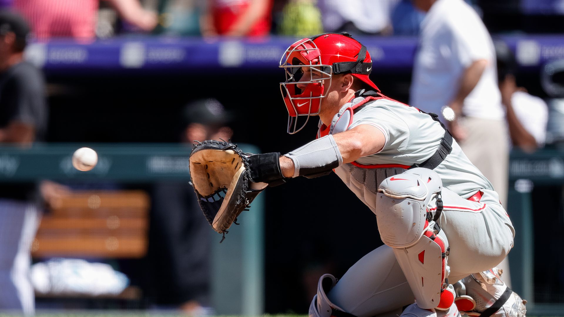 J.T. Realmuto in left field? Stranger things have happened…
