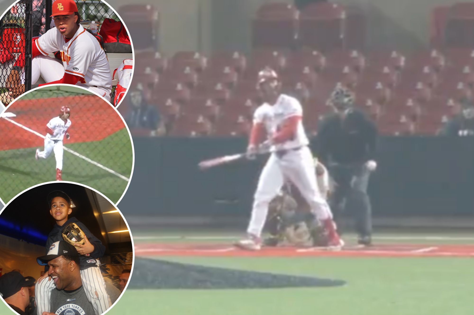 CC Sabathia’s son, Carsten III, crushes towering home run into parking ...