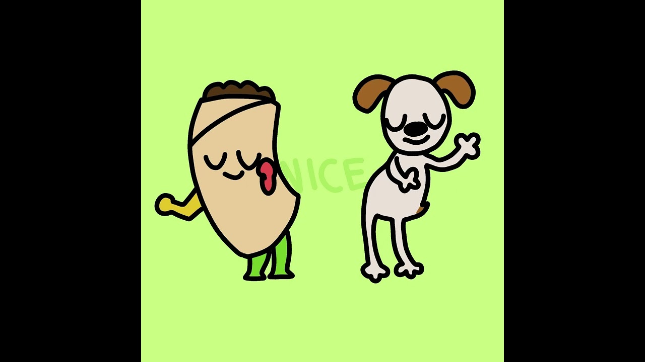 Dancing Burrito Joins Dancing Dog In Music Video