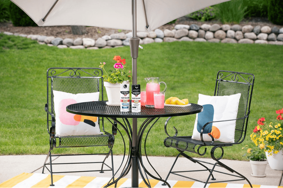 How To Flip Metal Patio Furniture
