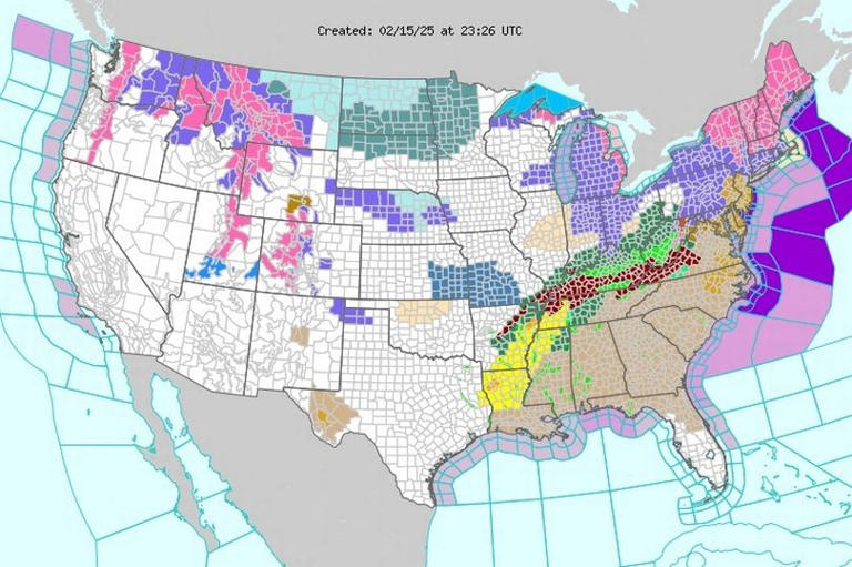 Virginia flash flood horror: Shocking video shows Hurley underwater as ...