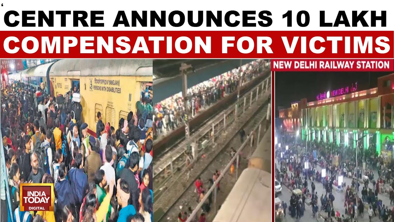 Compensation announced for New Delhi station stampede victims