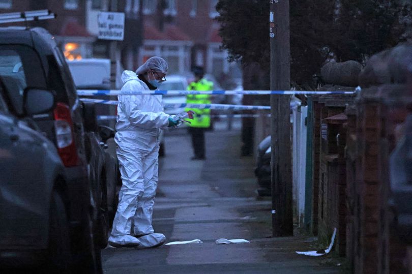 Shots fired in broad daylight as 'men in black' flee scene