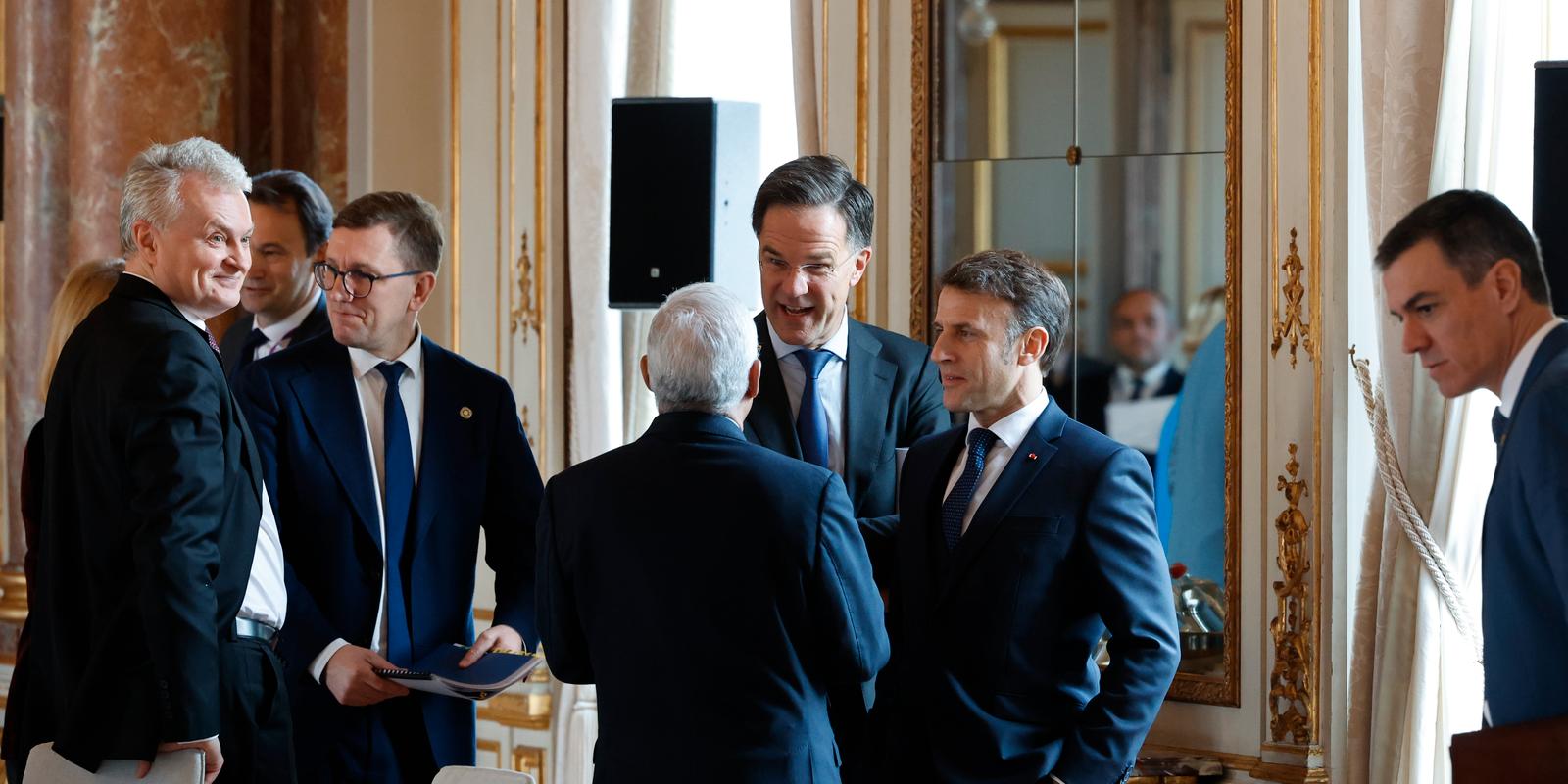 Europas ledare i krismöte om USA och Ukraina