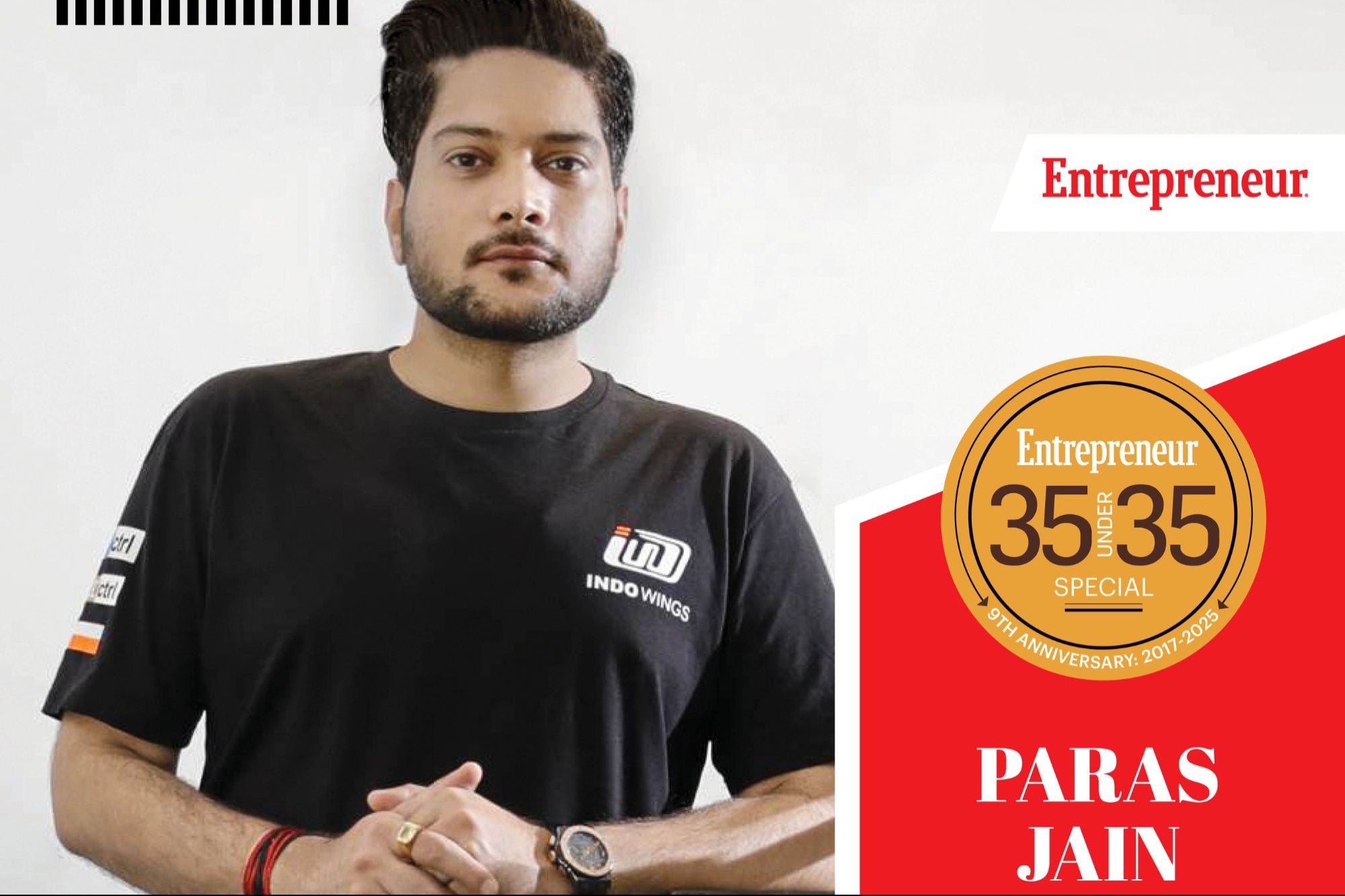 Entrepreneur India 35 Under 35 2025: Aerial Tech Pioneer