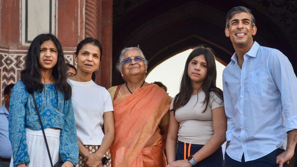 Former UK PM’s India Visit: Spotted With Wife, Mother-In-Law Sudha ...