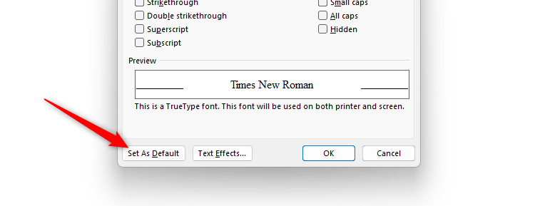 How to Change the Default Fonts in the Microsoft 365 Apps on Windows