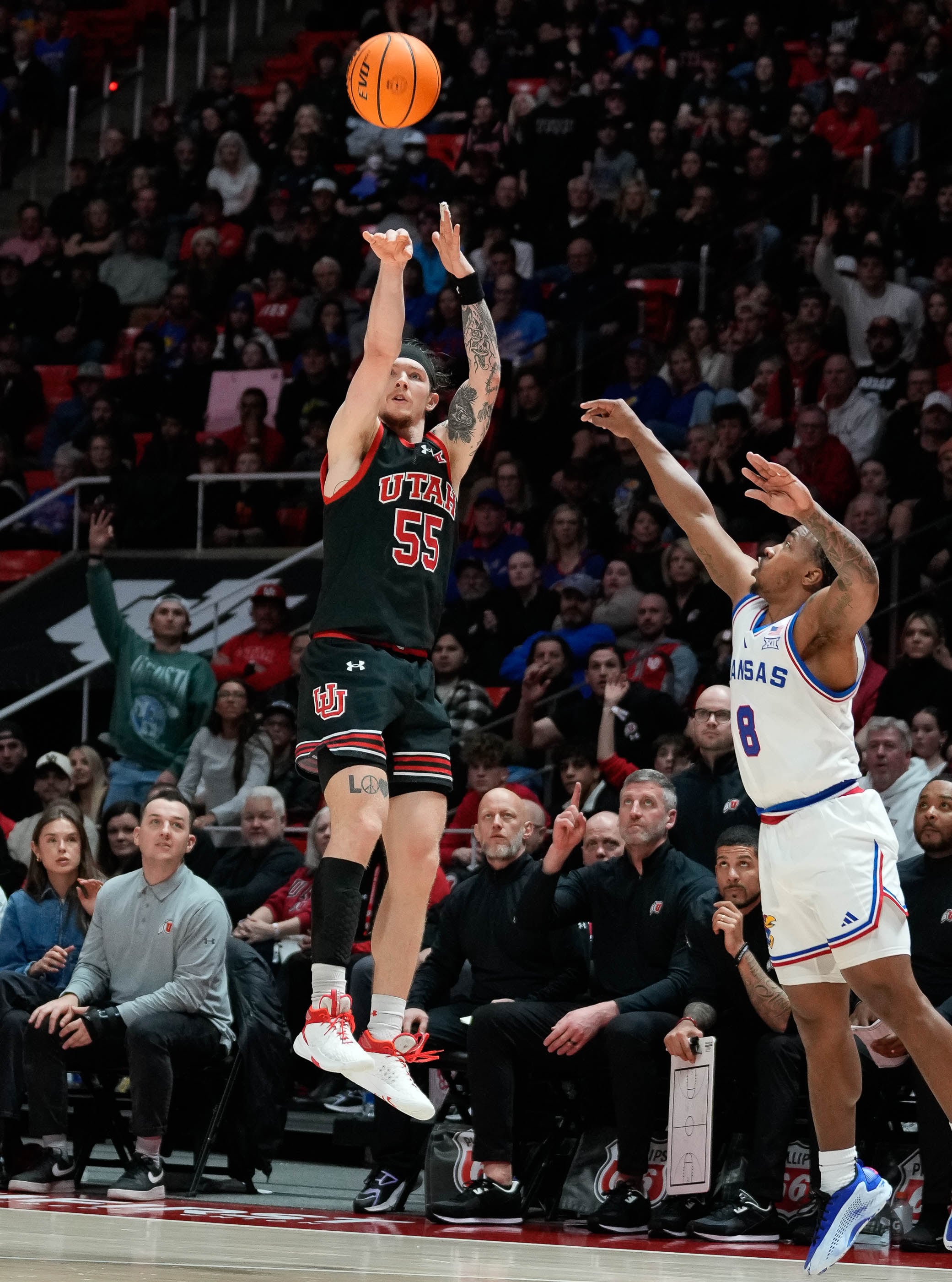 Runnin’ Utes guard Gabe Madsen breaks a Utah record in win over No. 17 ...