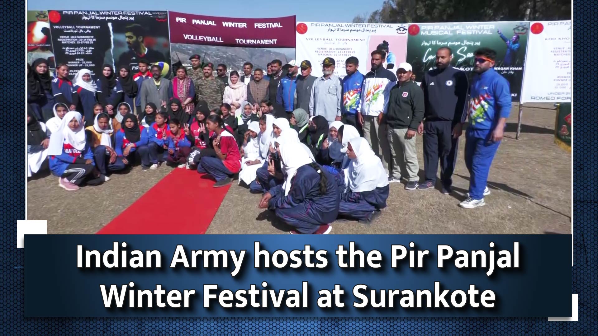 Indian Army hosts the Pir Panjal Winter Festival at Surankote