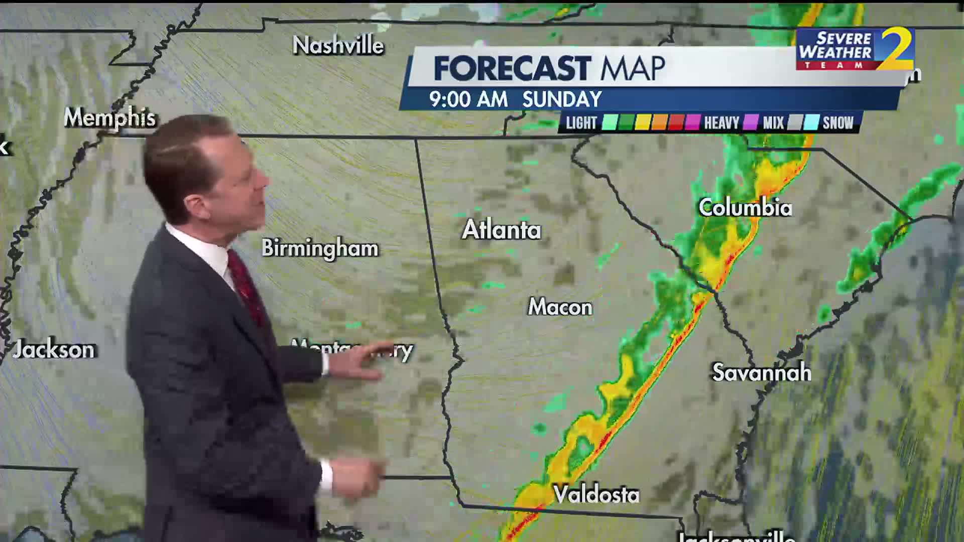 Severe storms leave destructive path across North Georgia