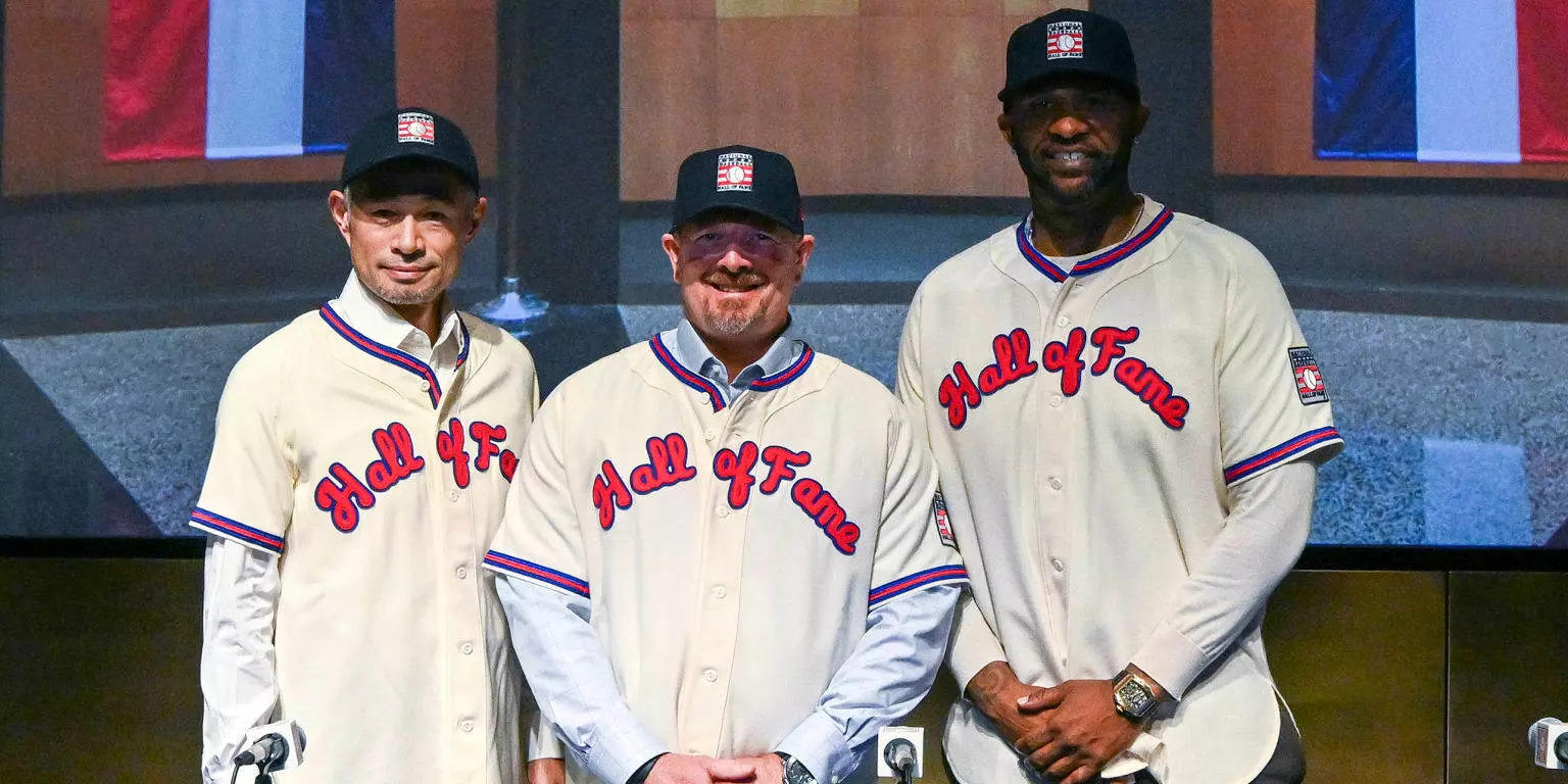 Baseball Hall of Fame reveals Official 2025 Inductees' Cap selections ...