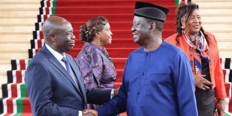 How Raila Is Using Gachagua’s Tactics After Deal with Ruto