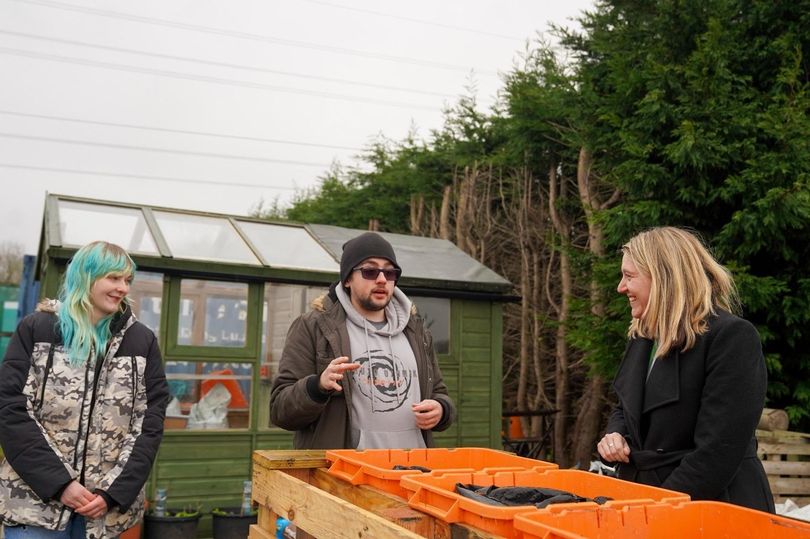 Government minister visits Centre4, Nunny's Farm and Grimsby Garden Centre