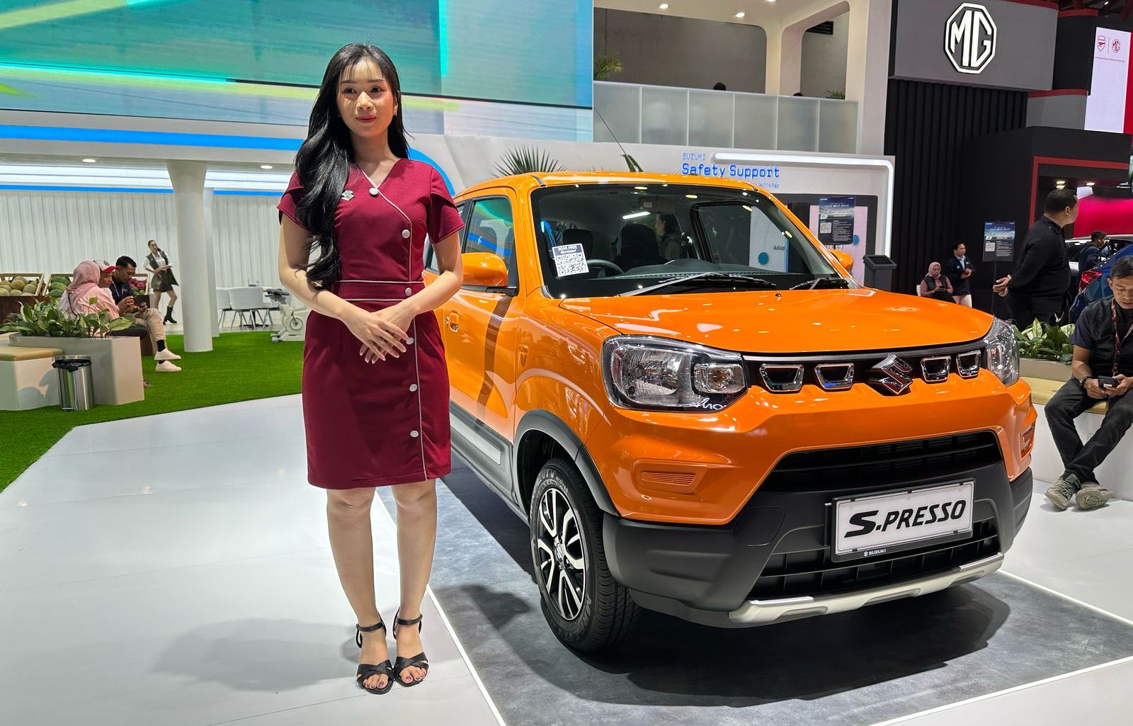 Cocok Buat Harian, Body Suzuki S-Presso Compact, Satset di Parkiran Sempit