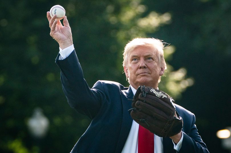 Donald Trump's athletic skills exposed by ex-teammates - 'Made my hand ...