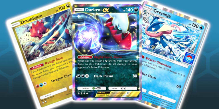 Pokémon TCG Pocket: The Best Darkrai ex & Greninja Meta Deck Guide