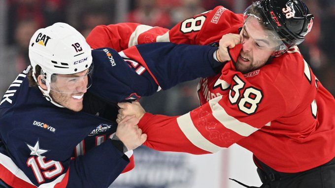 'Tkachuks look like goofs': Canada vs USA hockey brawl riles up both ...