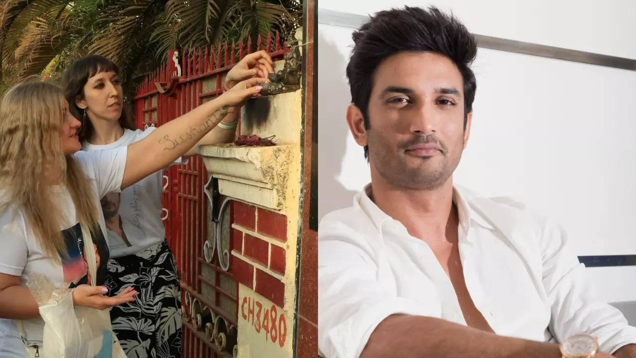 Sushant Singh Rajput’s Russian fans light candles outside his Mumbai ...