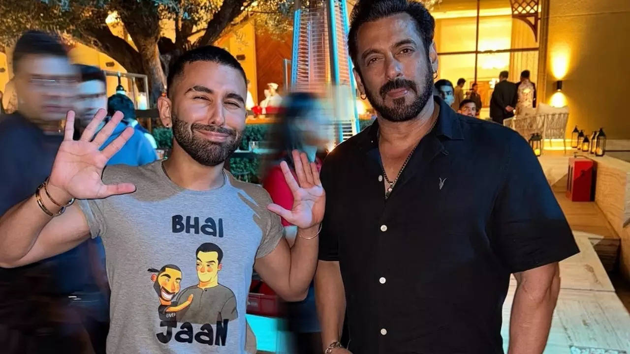 Orry drops unseen throwback pictures with Salman Khan from his birthday ...
