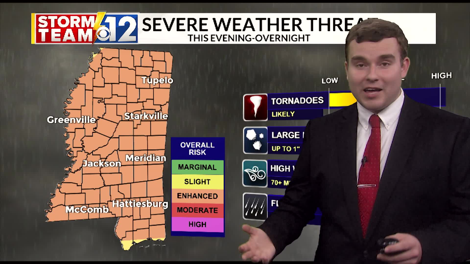 WHLT 10 PM Saturday Weather Update