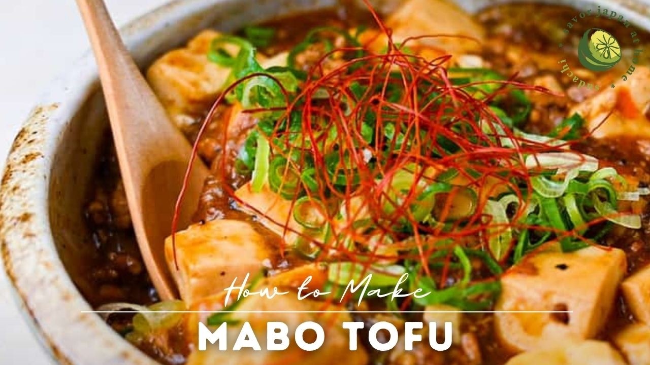How to Make Mild Japanese-Style Mapo Tofu | Easy & Delicious Comfort Food 🥢