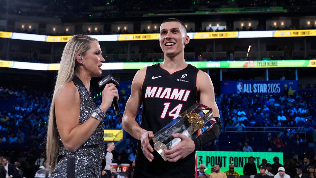 Miami's Tyler Herro wins NBA All-Star 3-point contest, Mac McClung ...