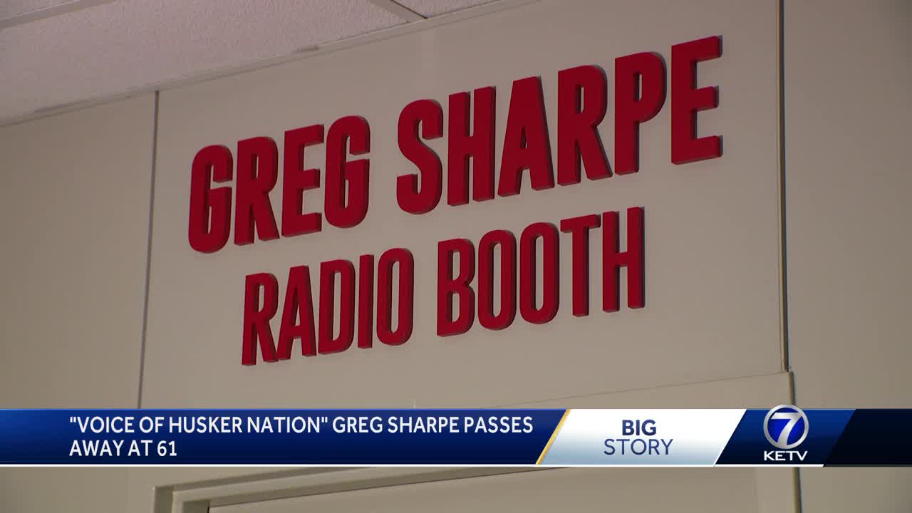 'He will always be a Husker': Nebraska broadcaster Greg Sharpe dies at 61