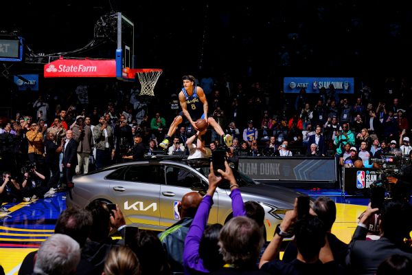 McClung's 4 perfect dunks clinch historic 3-peat; Herro wins 3s title