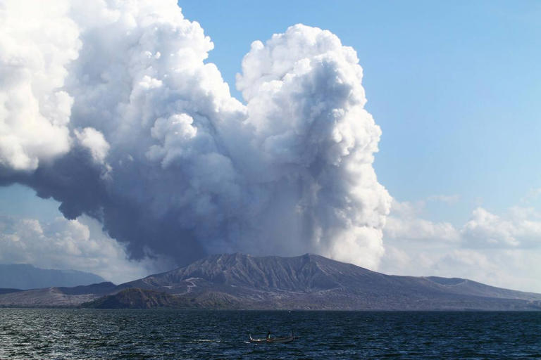 Phivolcs records phreatic eruption at Taal Volcano