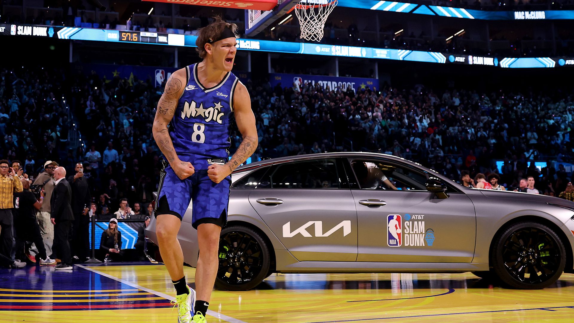 Mac McClung wins the NBA All-Star Slam Dunk Contest
