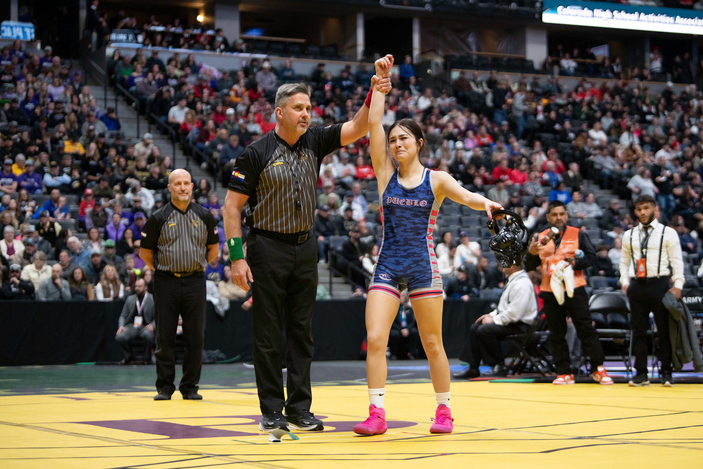 Pueblo girls shatter record, make history at CHSAA Wrestling State ...