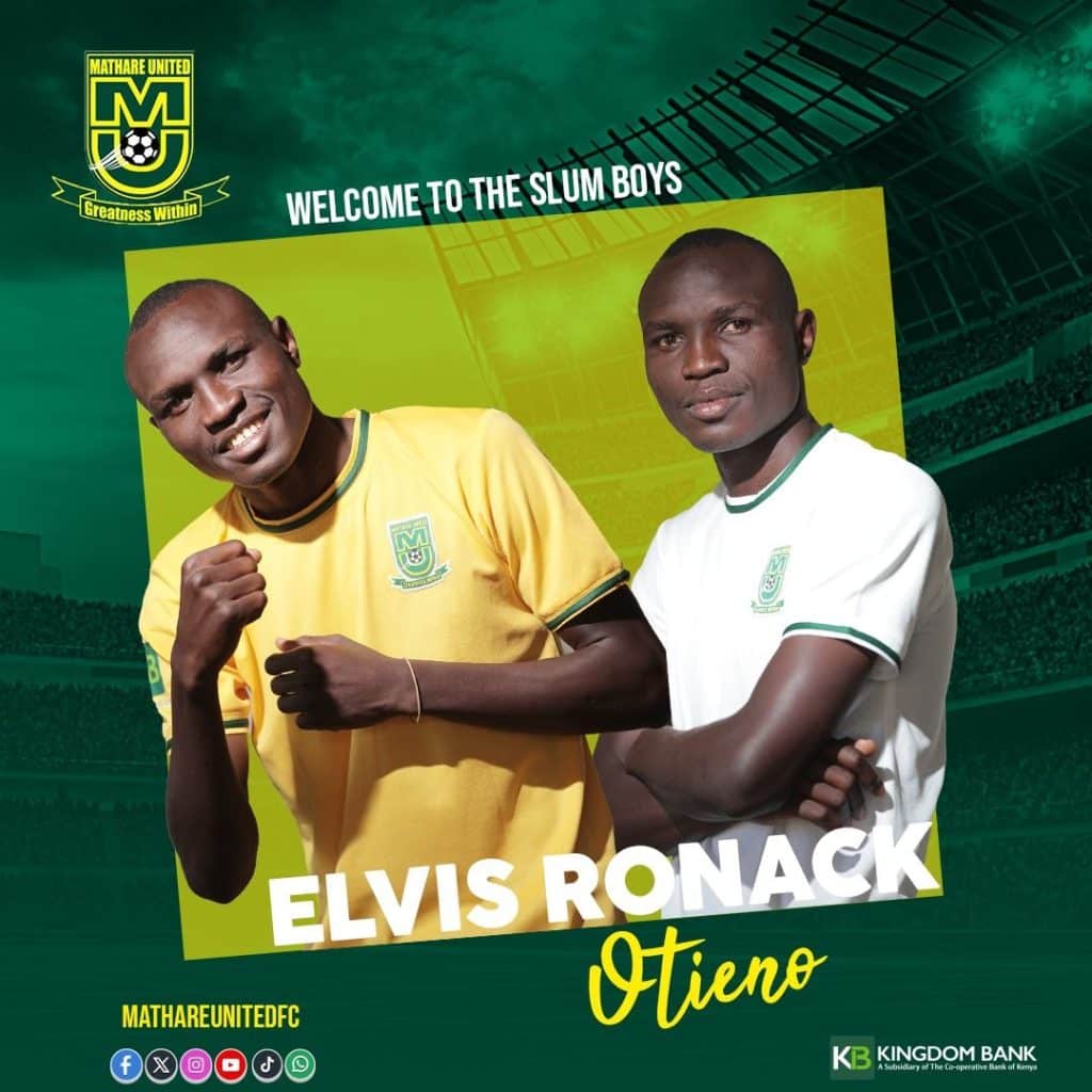 FKF Premier League: Mathare signs defensive stalwart Elvis Ronack