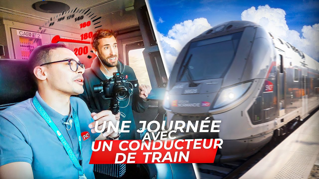Une journée avec un conducteur de train