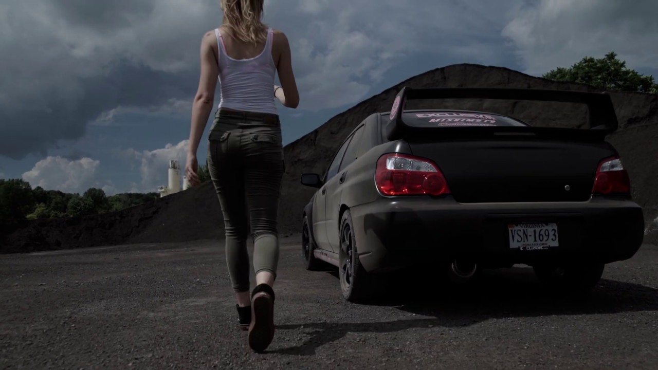 Gabby Downing Shreds Tires: Subaru WRX Donut Session!