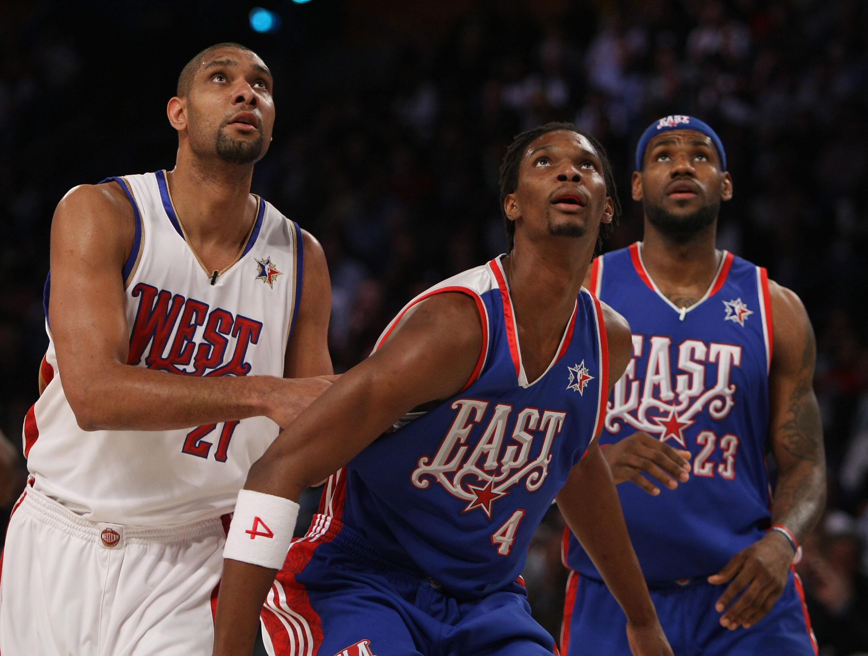 Look: NBA All-Star uniforms through the years