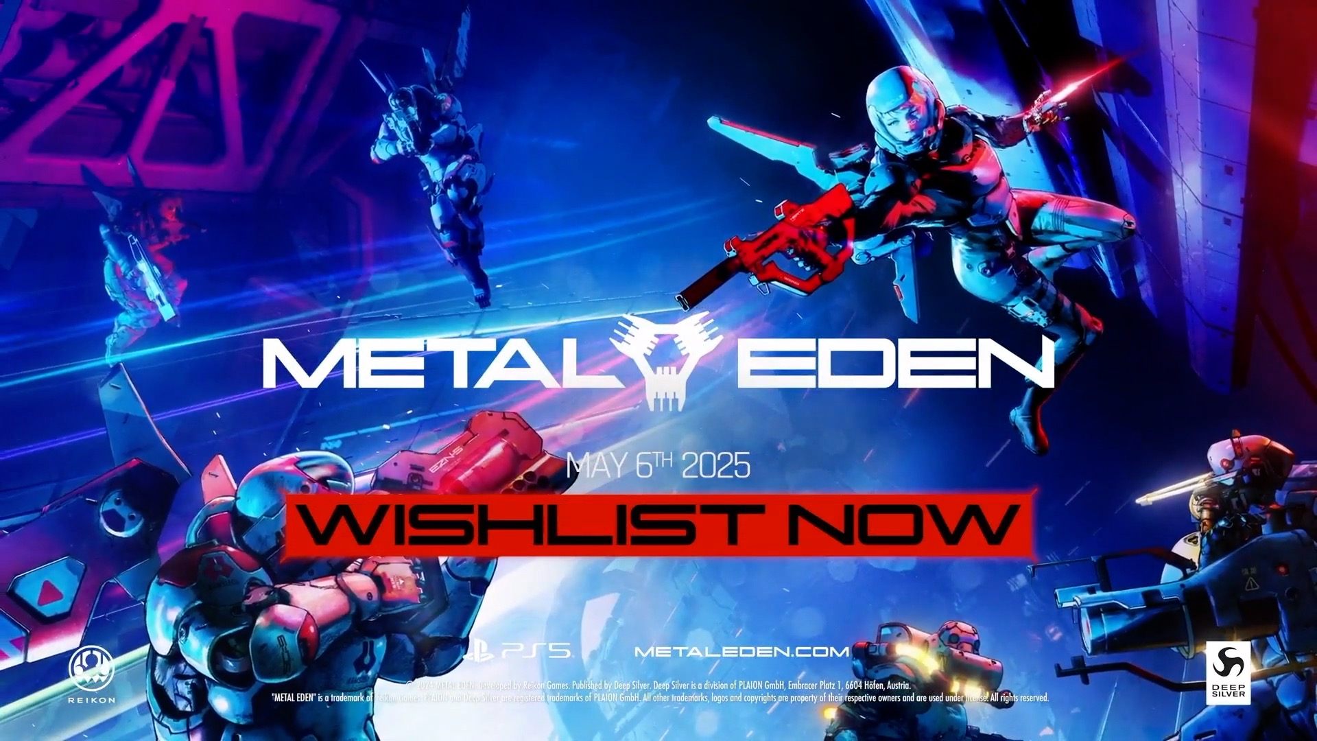 Metal Eden Gameplay Reveal Trailer