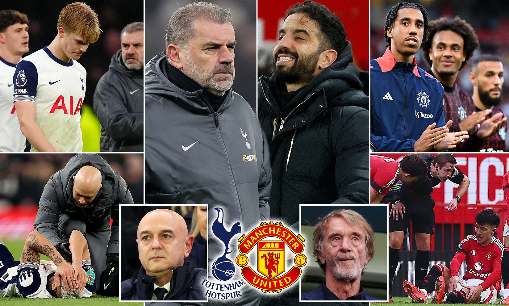 Man United and Tottenham DISASTER ratings: Two of the Premier League's ...