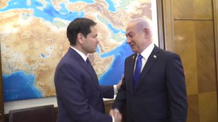 Rubio meets Netanyahu as he kicks off his MidEast trip in Israel