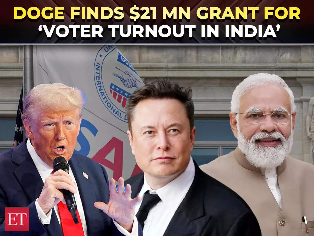 USAID India grant cuts | DOGE finds $21 mn spent on ‘voter turnout’ in ...