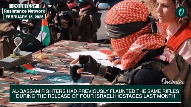 Hamas’ Shadow Unit Mocks Israel, Flaunt Captured Tavor Rifles on Stage ...